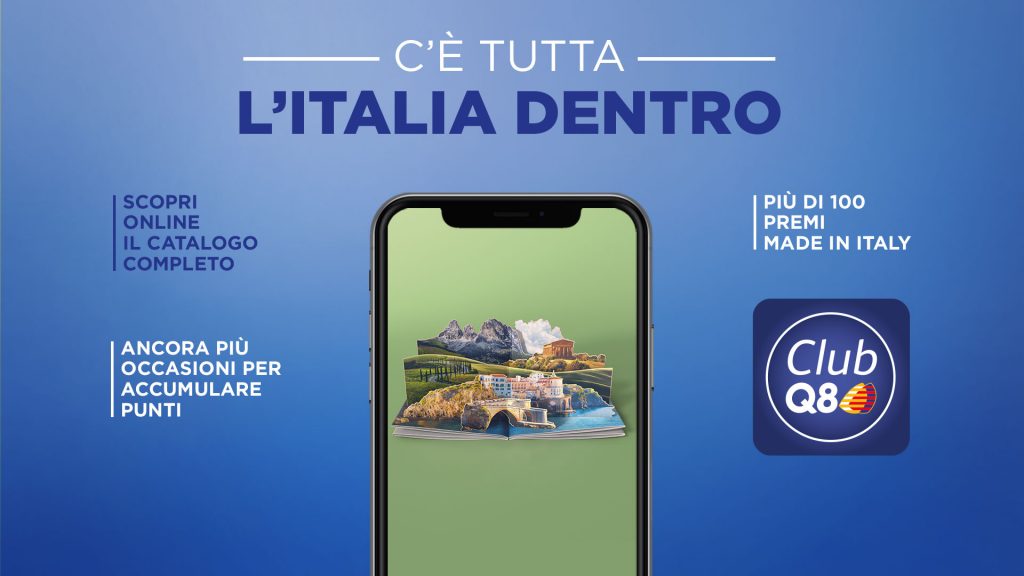 Q8 punta sull'innovazione tecnologica e valorizzazione del Made in Italy