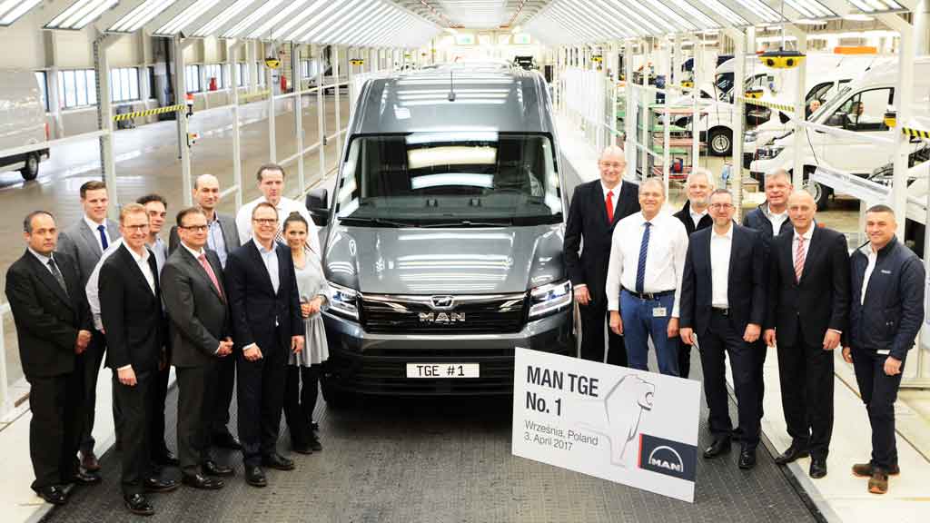 E' nato il primo MAN TGE di una lunga serie