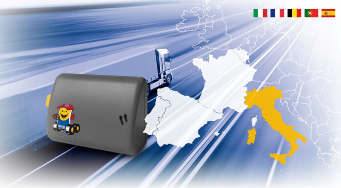 Telepass SAT, il dispositivo per i mezzi pesanti