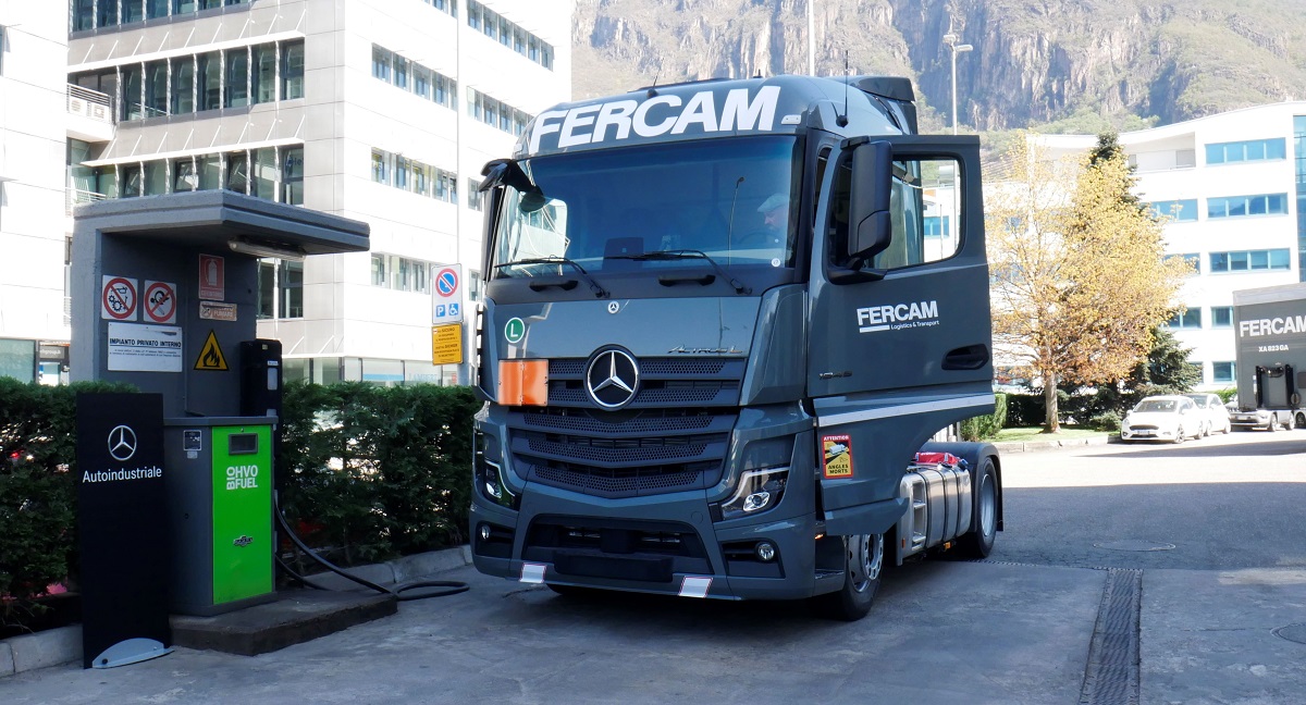 50 nuovi Actros alimentati da HVO Eni a FERCAM