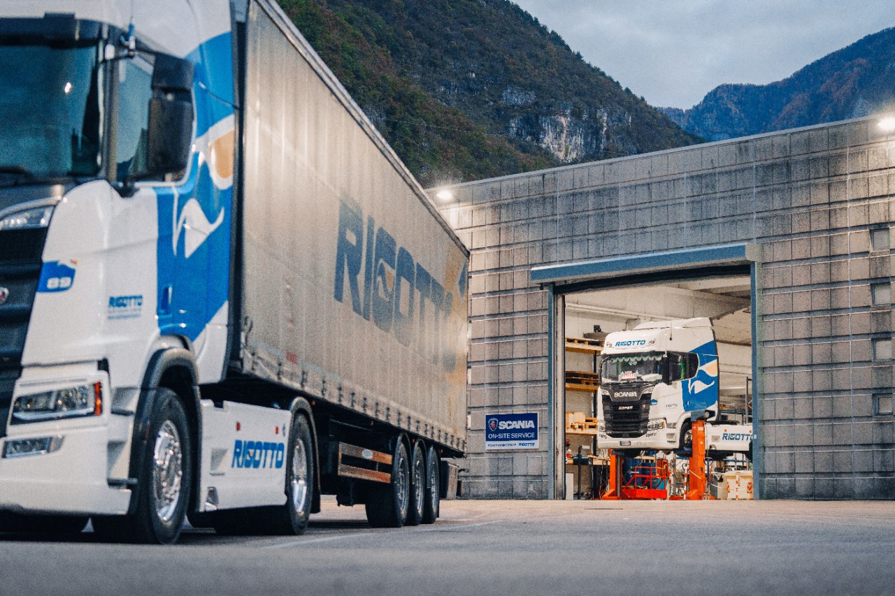 Scania inaugura il nuovo punto Scania On-site Service di Rigotto