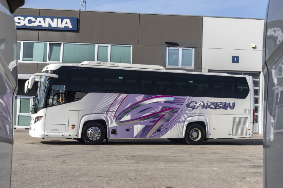 Autoservizi Garbin punta su uno Scania Touring