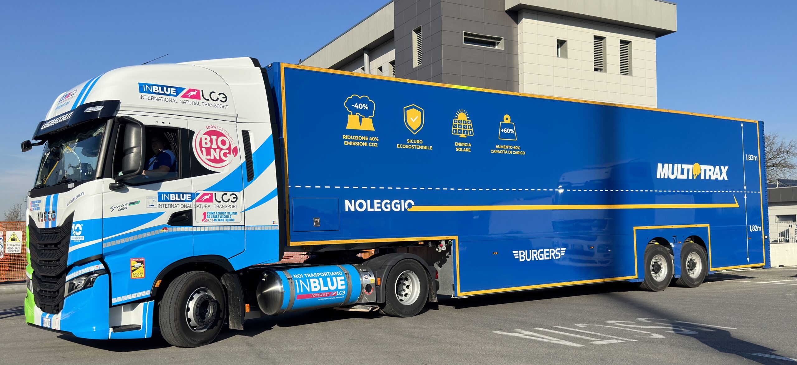 Multitrax porta in Italia la rivoluzione nella logistica green