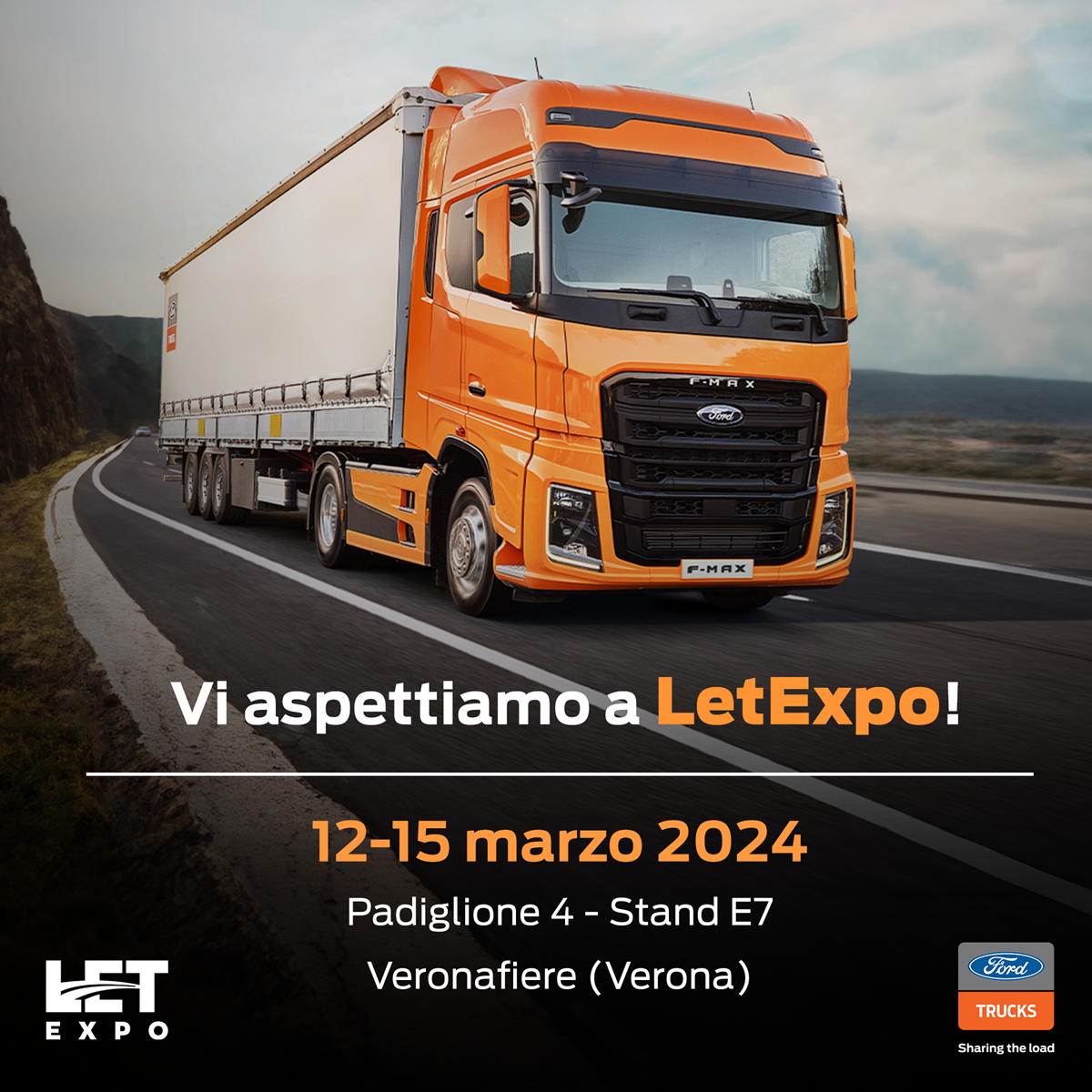 Ford Trucks Italia presente a LetExpo 2024
