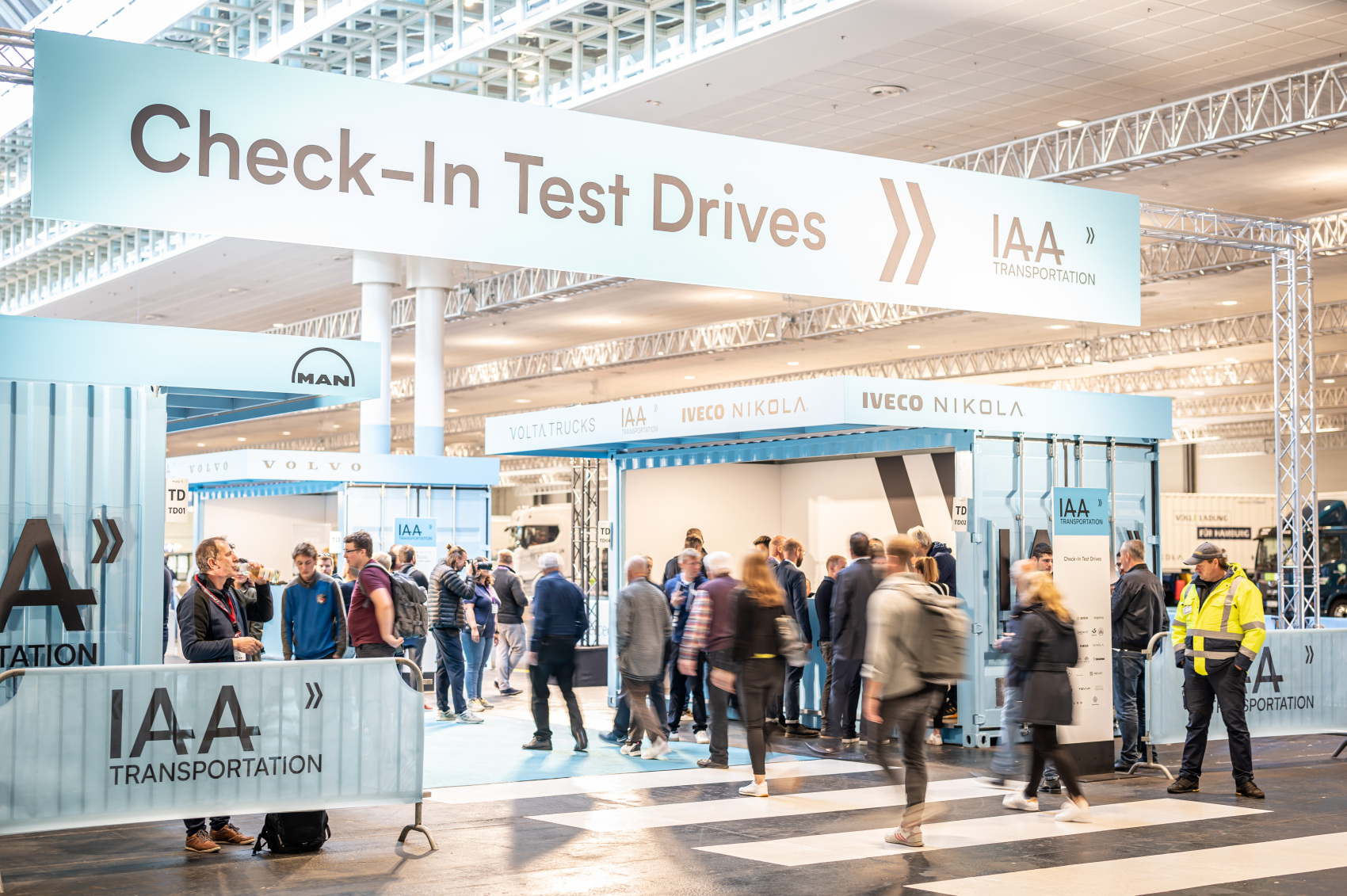 IAA 2024, i veicoli in prova alla fiera di Hannover
