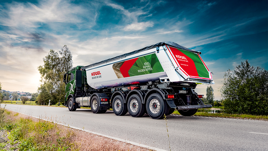 Kögel Trailer presenta il nuovo rimorchio ribaltabile al bauma 2025