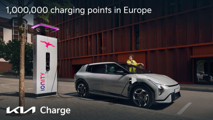 Kia Charge: un milione di punti di ricarica in Europa